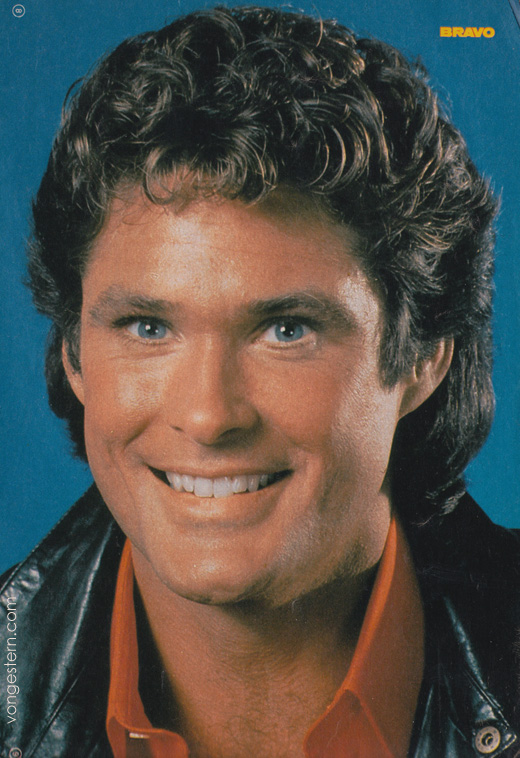 vongestern Blog: Endlich: David Hasselhoff-Star-Album (1986)