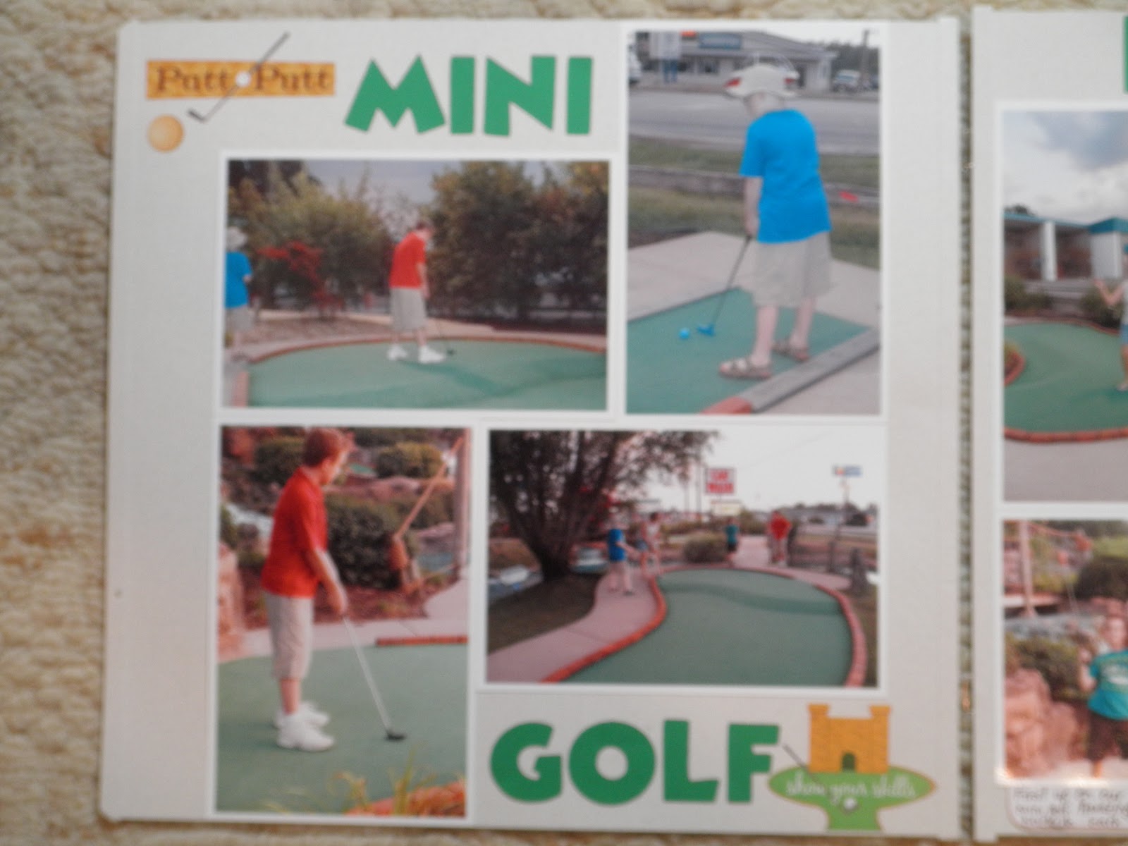 Cricut Crazy Scrapper: Mini Golf