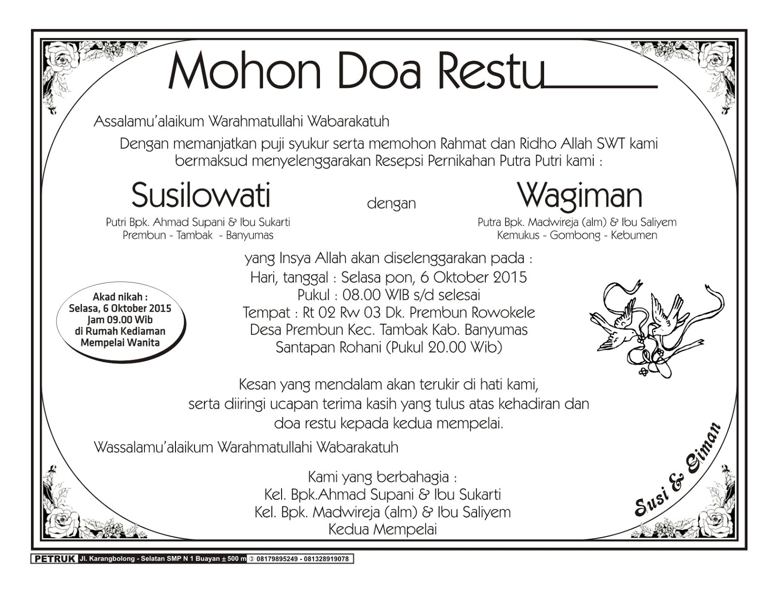 Populer 28+ Ucapan Tasyakuran Pernikahan