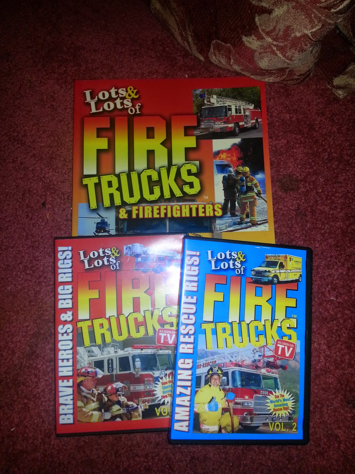 Lots & Lots of Fire Trucks Review/Giveaway - Momma4Life