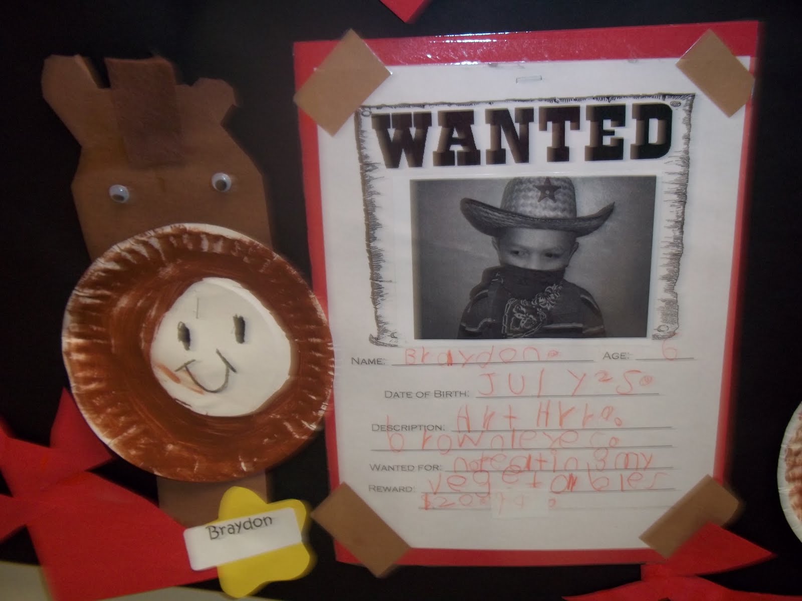 Mrs. Wood's Kindergarten Class: Wanted Posters!