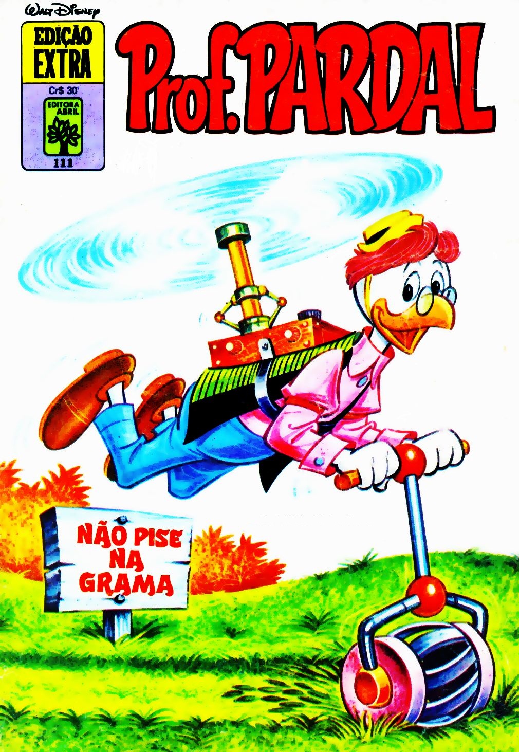 A GALERIA DOS QUADRINHOS: Professor Pardal