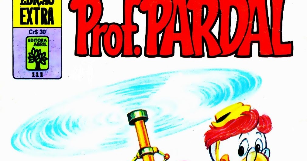 A GALERIA DOS QUADRINHOS: Professor Pardal