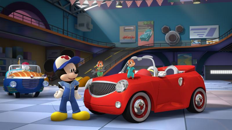 MICKEY AND THE ROADSTER RACERS on Disney Jr.