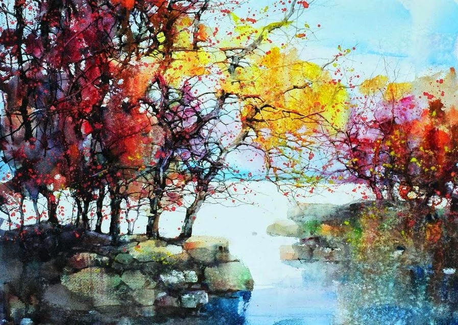 Z.L. Feng, 1954 ~ Watercolor painter | Tutt'Art@ | Pittura * Scultura ...