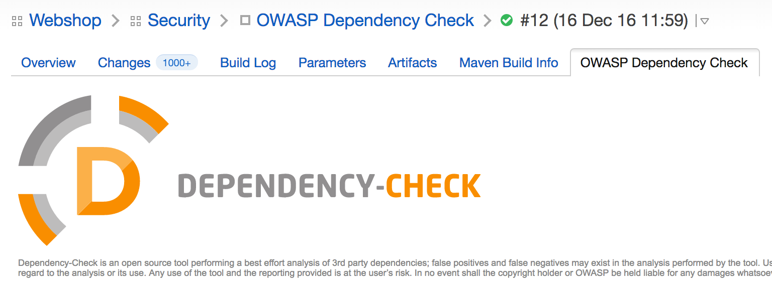 Software Testing Blog Awesome Testing Continuous Security With Owasp Dependency Check