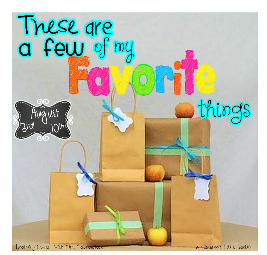 Pencils, Glue, & Tying Shoes: These Are a Few of My Favorite Things