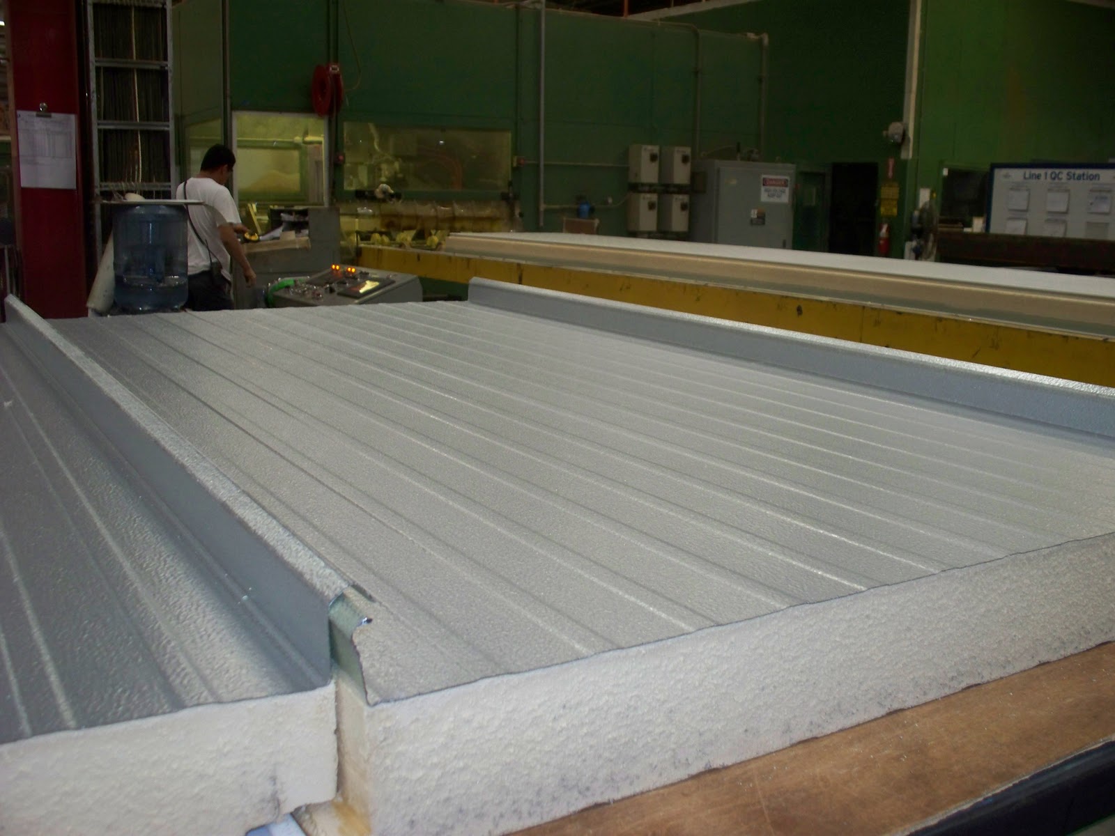 tin box: roof panels