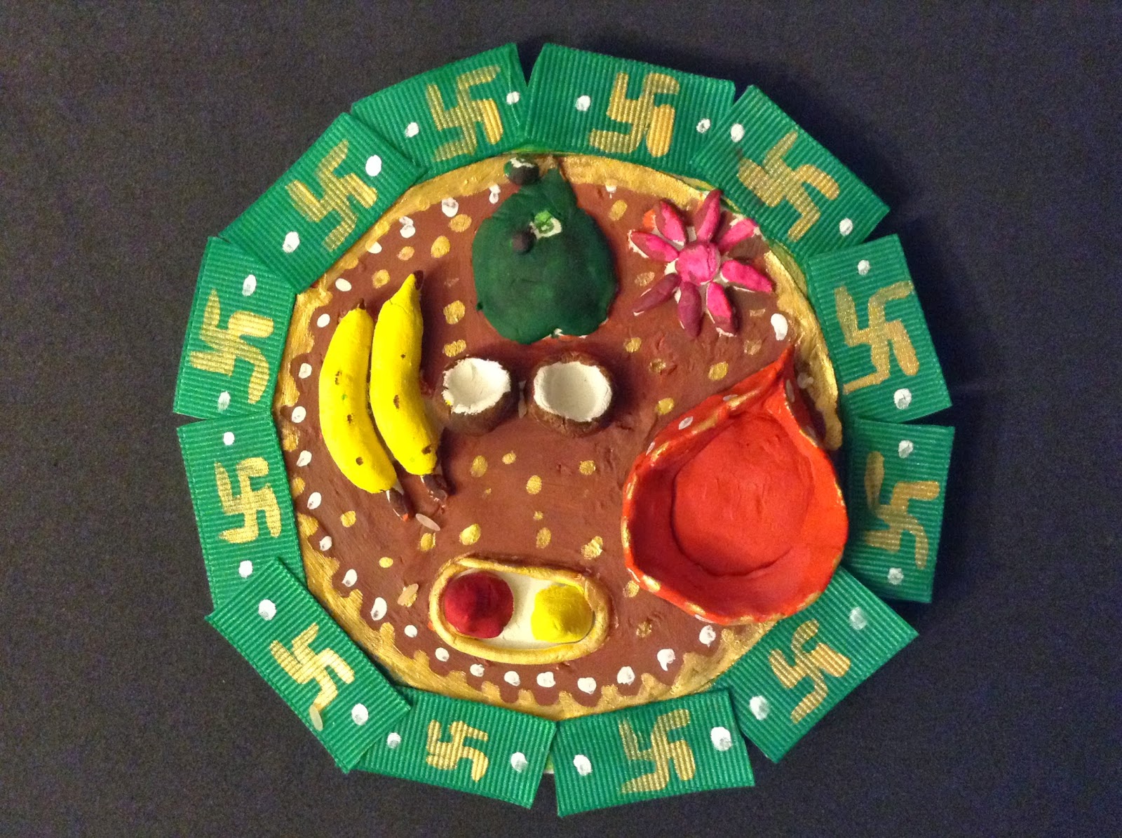 THAMBOOLAM PLATE - KRIYA-TIVE KALEIDOSCOPE