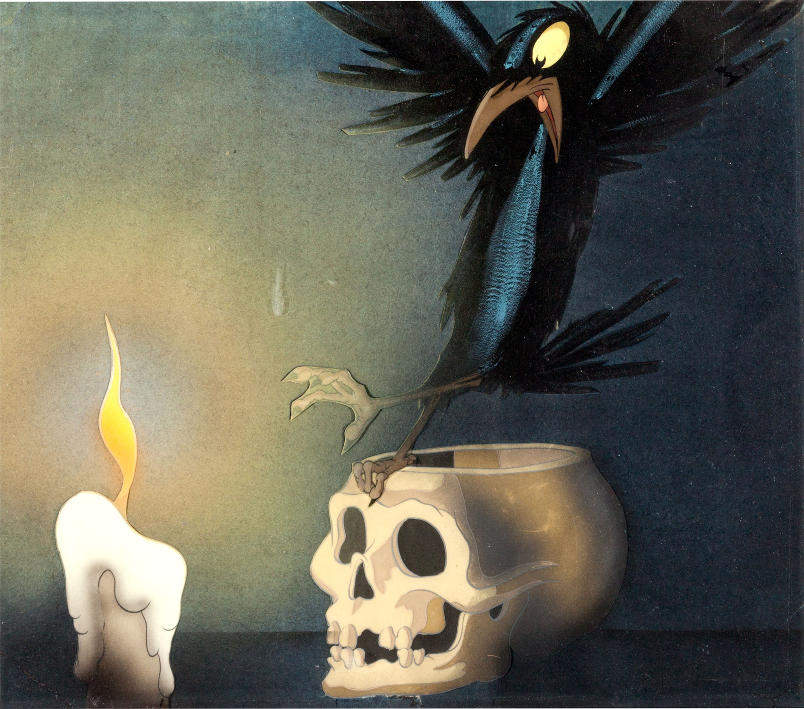 Filmic Light - Snow White Archive: Courvoisier Cels - Queen's Sinister ...