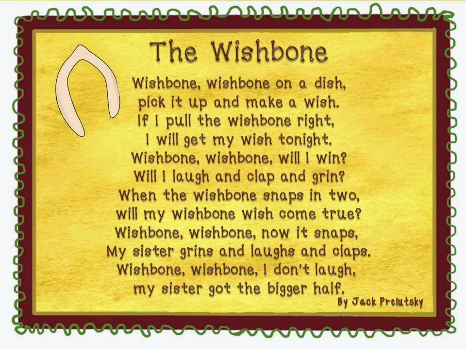 Carolyn's Classroom: Wishbone Wishes!