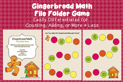 Early Childhood Scribbles: Gingerbread Activity Packet w/ Freebie!