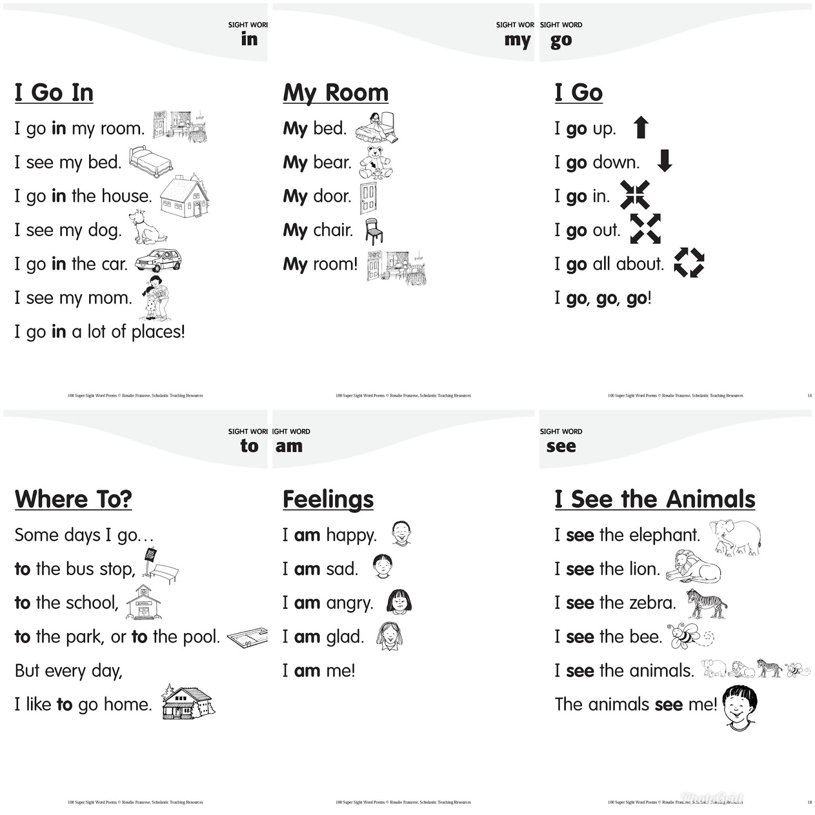 100 Super Sight Word Poems - Media Kabar Malay