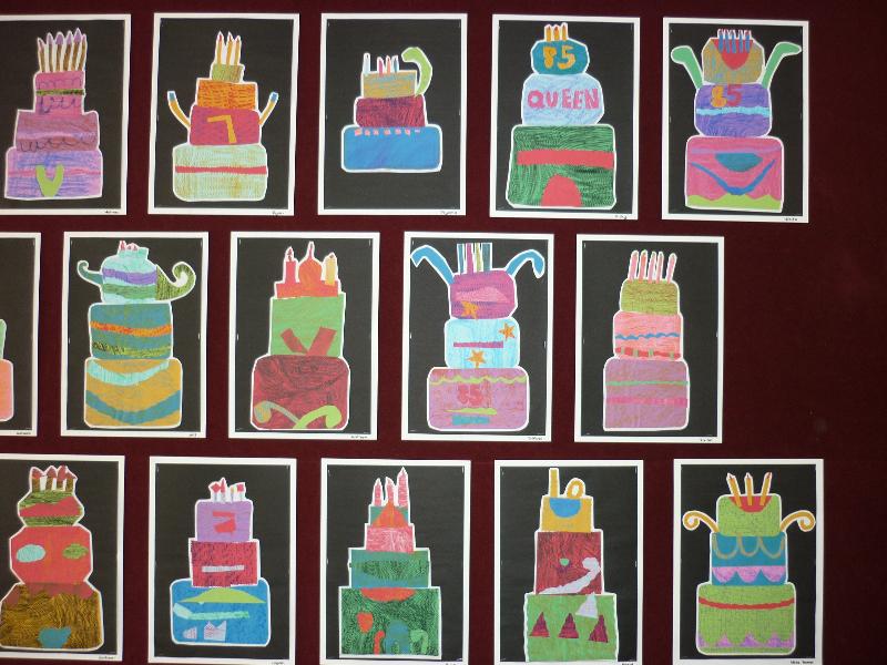 Miss Baker's Beaut Bunch: Look at our awesome cake collages!