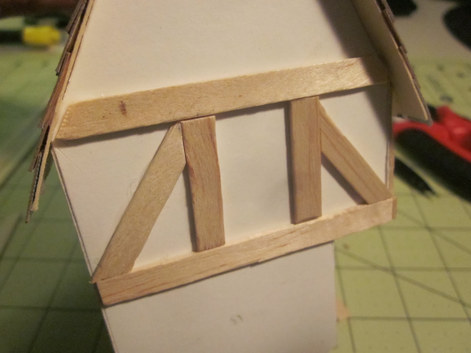 Battleground Hobbies: How To Build a Half Timber House - Part Two, The ...