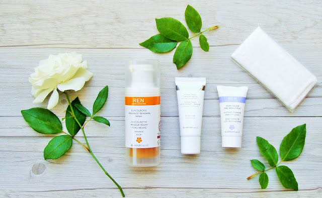 little white truths: Ren Instant Beauty Booster Kit - review
