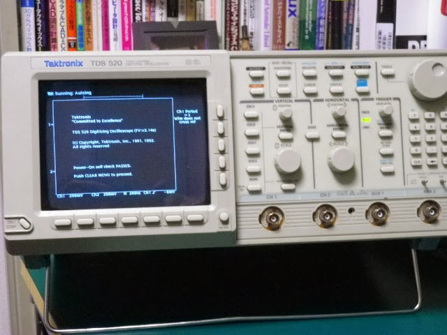 BRAVO FPGA: GPIBケーブルとデジタルオシロ