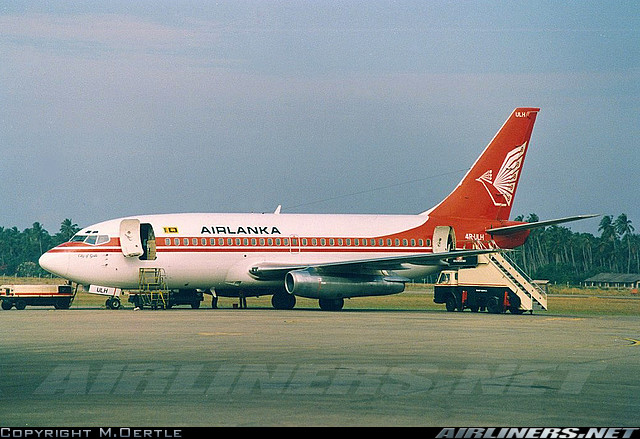 Charles Ryan's Flying Adventure: Trip from the past: Flying Sri Lankan ...