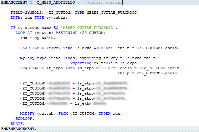 SAP ABAP Tutorials : Stranded Report Enhancement