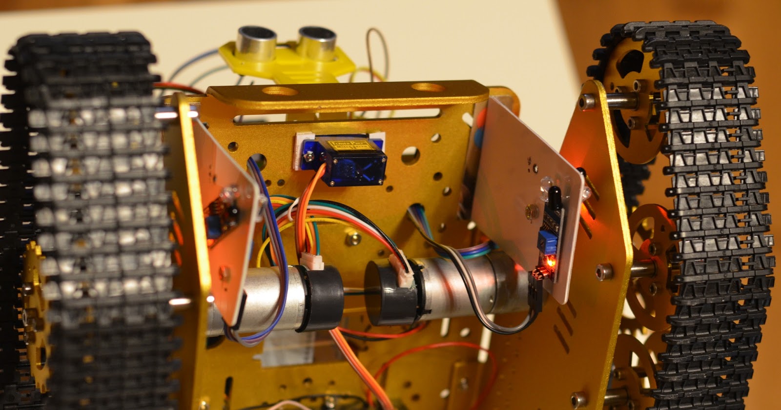 One Robot's Story: How to Build Own Robot: 11. Infrared Distance Sensors