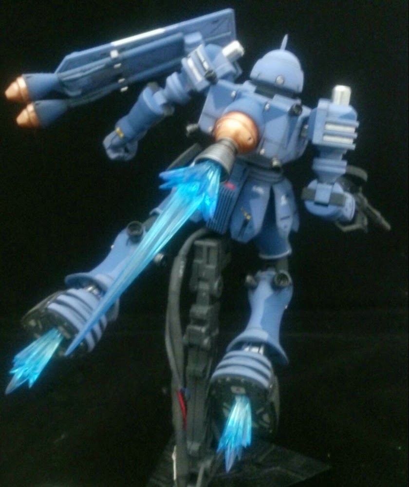 Custom Build: HGUC 1/144 Zudah with LED