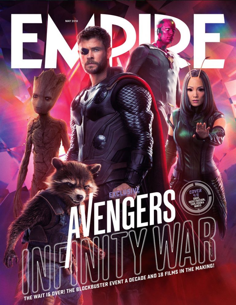 Vingadores: Guerra Infinita | Elenco aparece em novas capas da Empire ...