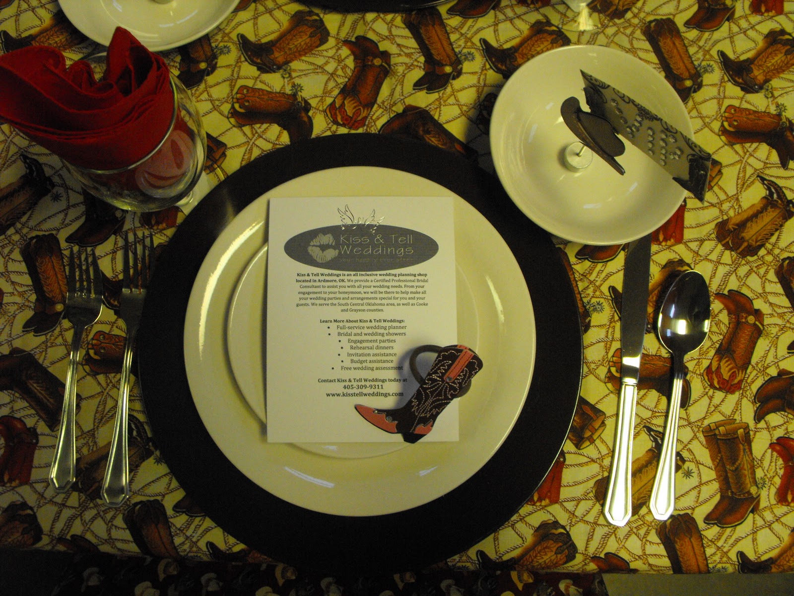 Western Theme Tablescape