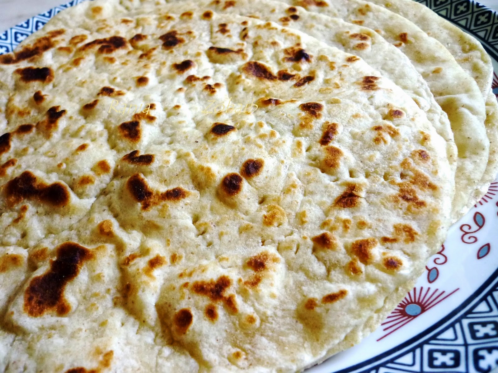 Rania @ Work with sugar'n spice: *Naan Chapatti soft and fluffy*