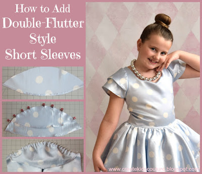 Create Kids Couture: How to Add Double-Flutter Style Sleeves