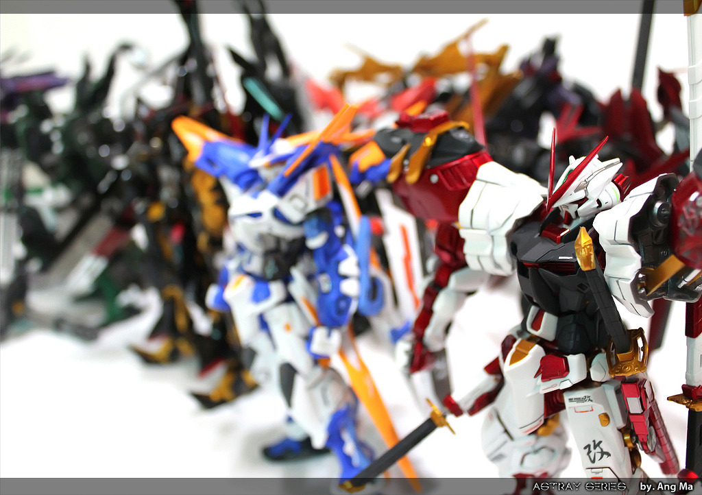 MG 1/100 Gundam Astray Series by Ang Ma Image Gallery