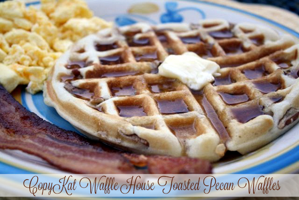 Waffle House Toasted Pecan Waffles {Copykat Recipe} — Mommy's Kitchen