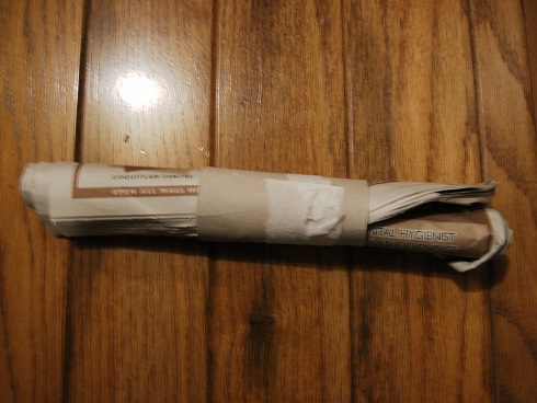 Make Your Own Fire Log | Pink Calico