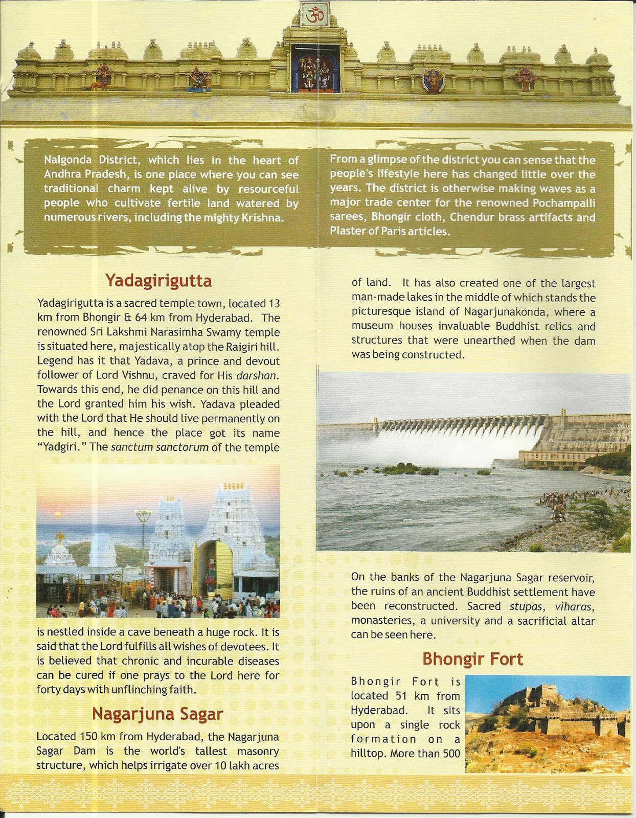 Heritage of India: Tourism Brochure of Nalgonda District