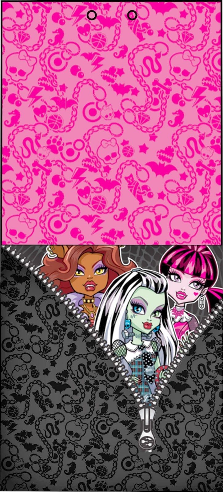 Monster High: Toppers y Etiquetas para Candy Bar para Imprimir Gratis ...