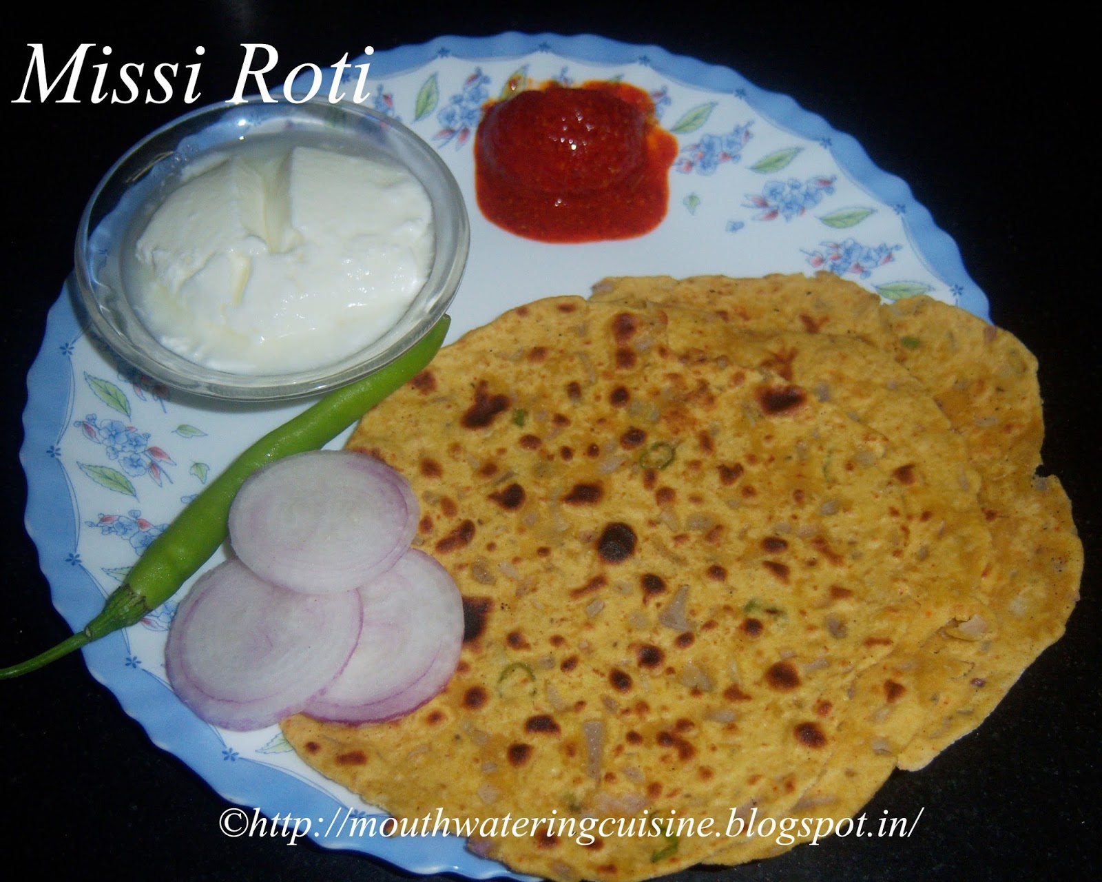 Missi Roti Recipe -- How to make Missi roti - E.A.T. easyvegrecipes