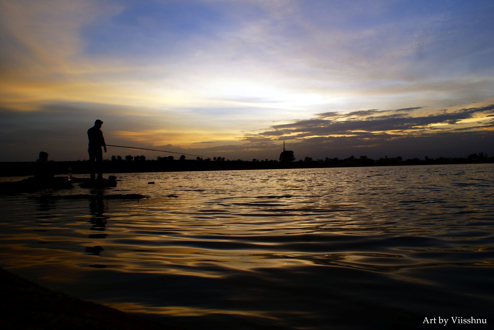 Subliminal Whispers: Ameenpur lake