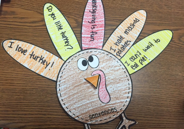 Geaux First Grade: Gobble Gobble