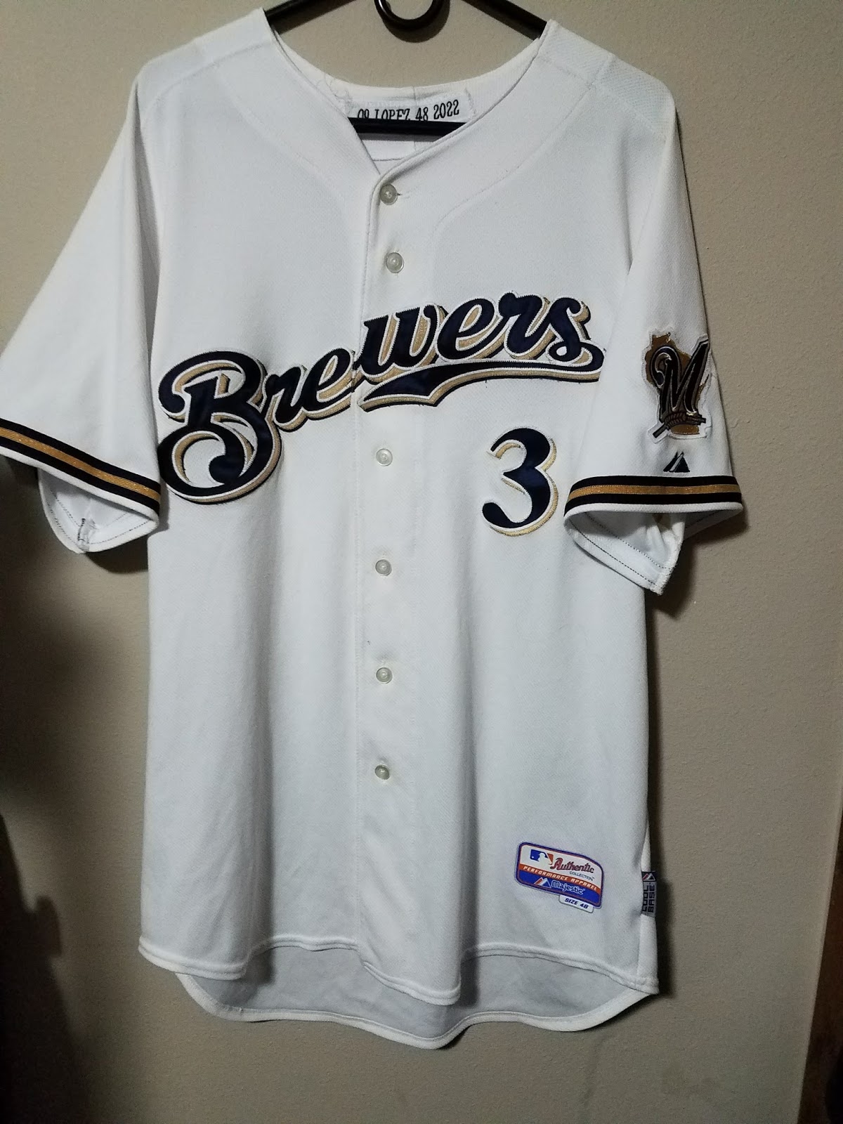 Not Pulled From Packs: Felipe Lopez Signed Game-Worn Jersey