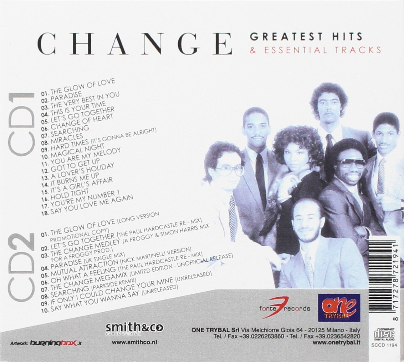 BENTLEYFUNK@GMX.COM: Change ‎– Greatest Hits & Essential Tracks / 2009
