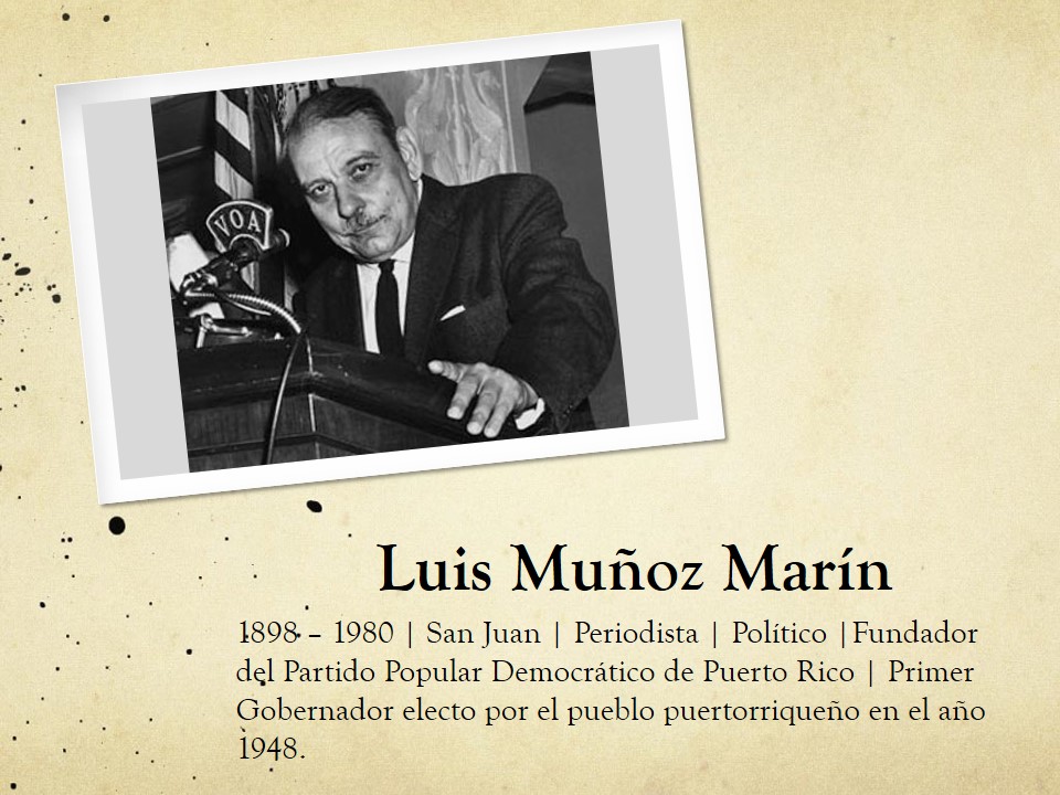 Historia en Puerto Rico: Personas Ilustres.