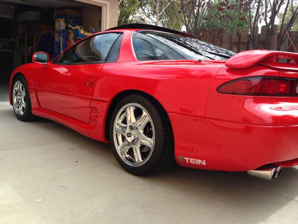 Red Sun Rise: 1994 Mitsubishi 3000GT VR4 - DailyTurismo