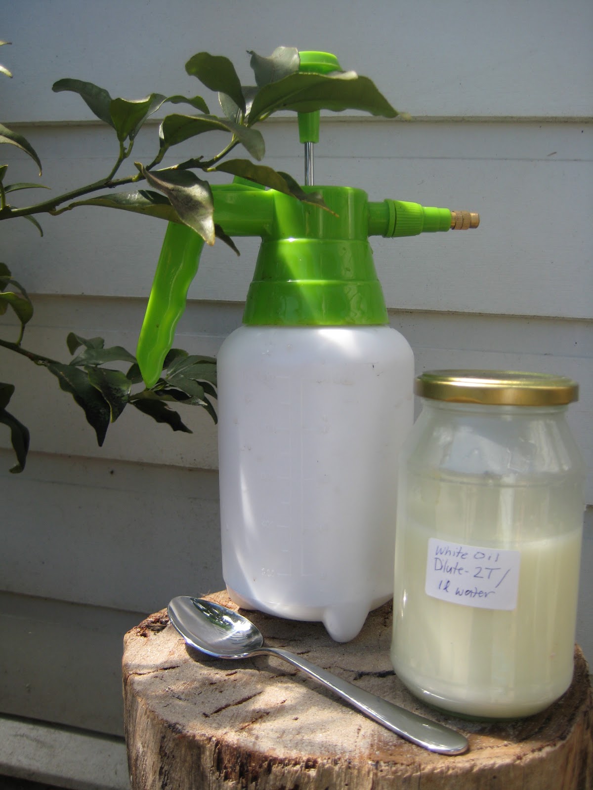 Homemade White Oil