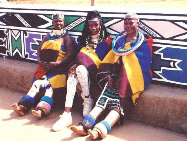 White Wolf : Sacred ancestral geometry by women of the Ndebele tribe ...