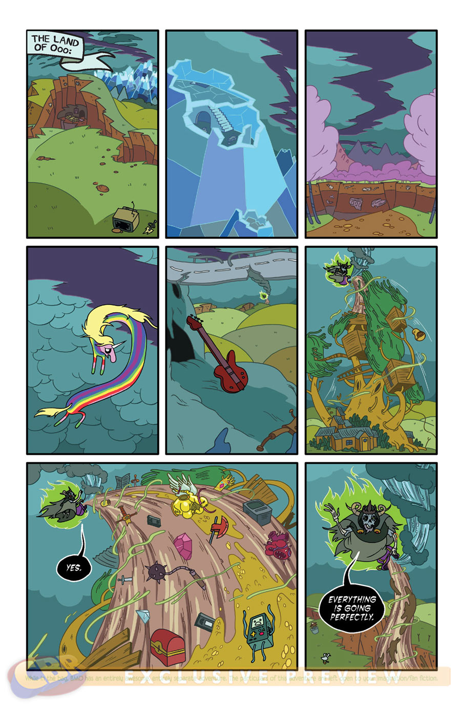 ghettoManga: What's this? An "Adventure Time" Comic? SWEET!