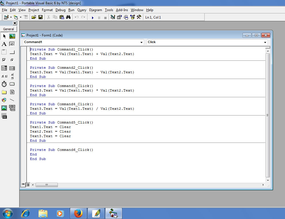Tutorial Cara Membuat Program Sederhana Tampilan Kalkulator pada Visual ...