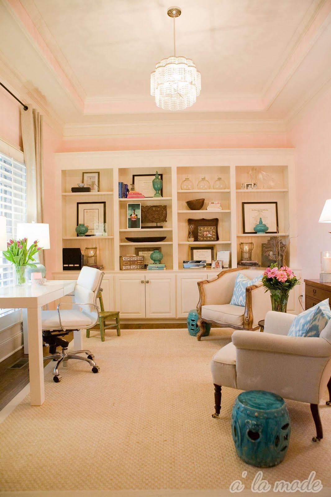 alamode: Pretty in Pink- MY OFFICE Redo