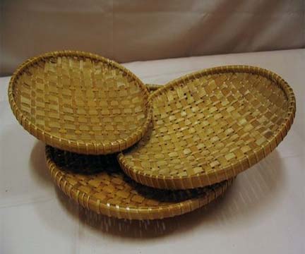 Kerajinan Anyaman Bambu: Piring Bambu