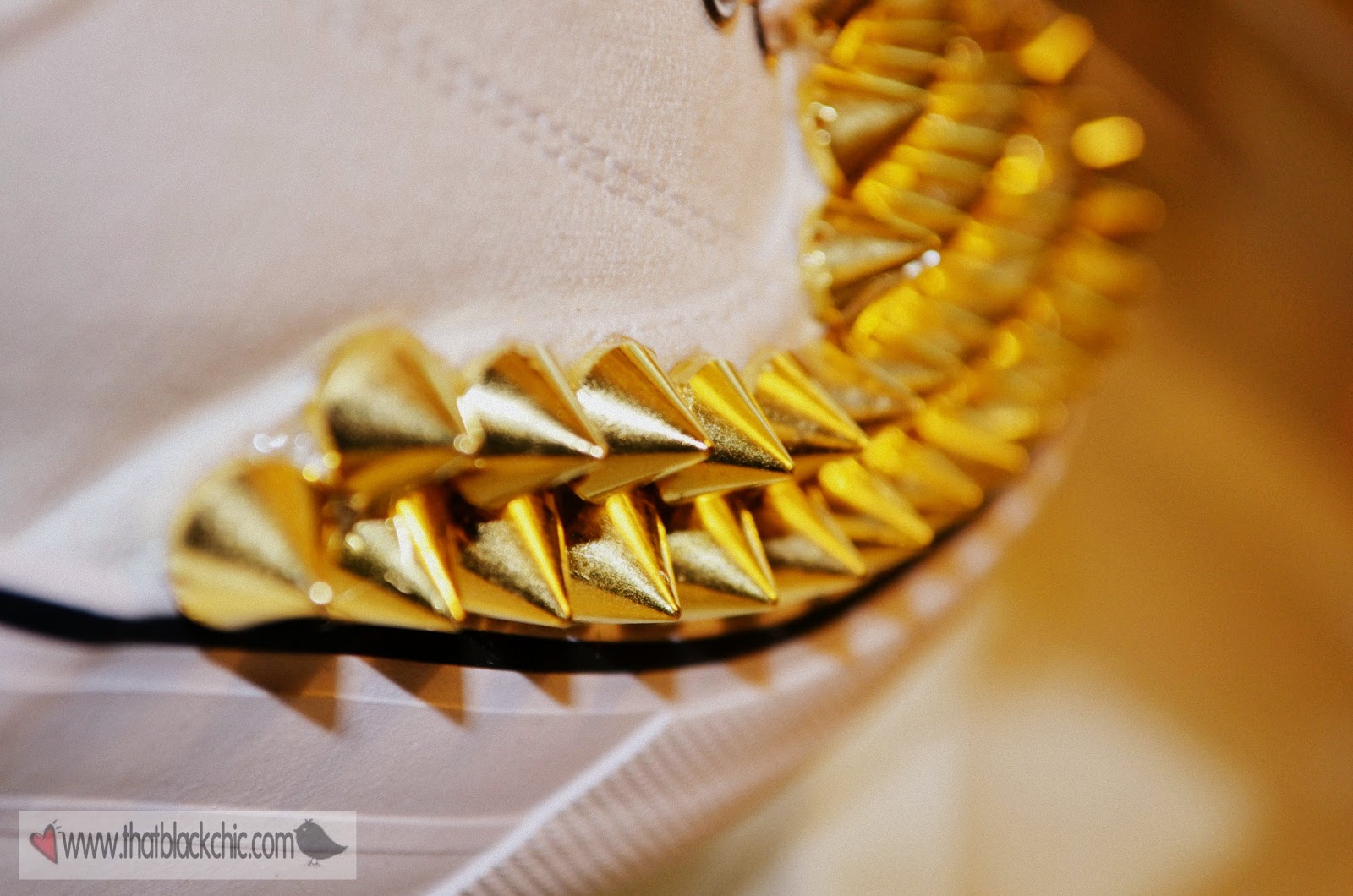 DIY : Sneakers & Studs, I'm all about that STUD life! | That Black Chic