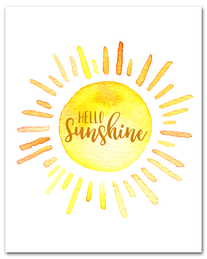 i should be mopping the floor: Newsletter Exclusive: Hello Sunshine