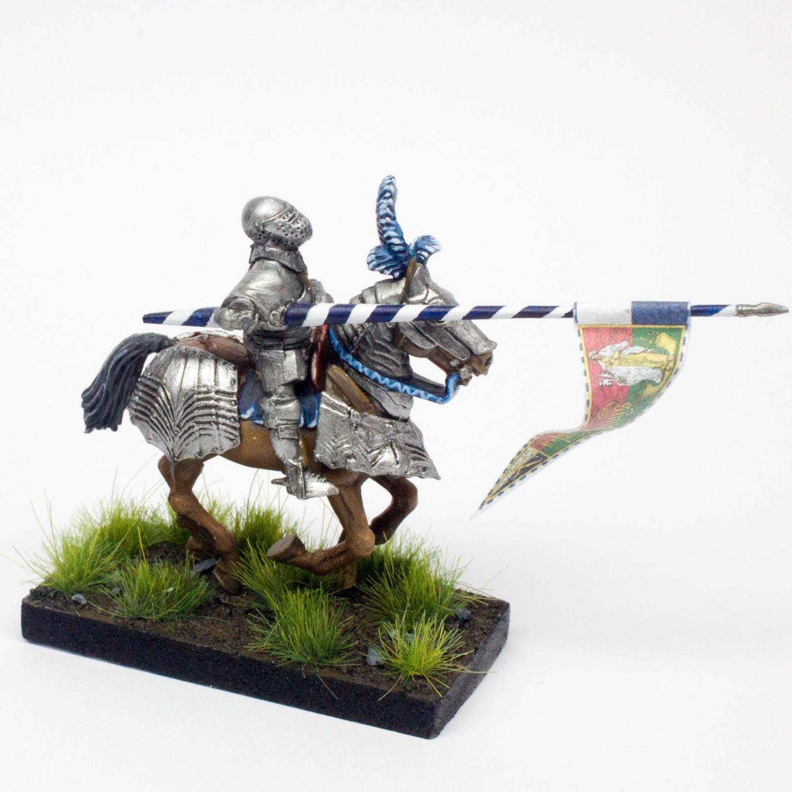 Paint-Forge: Mounted French Knight for Military History: Medieval